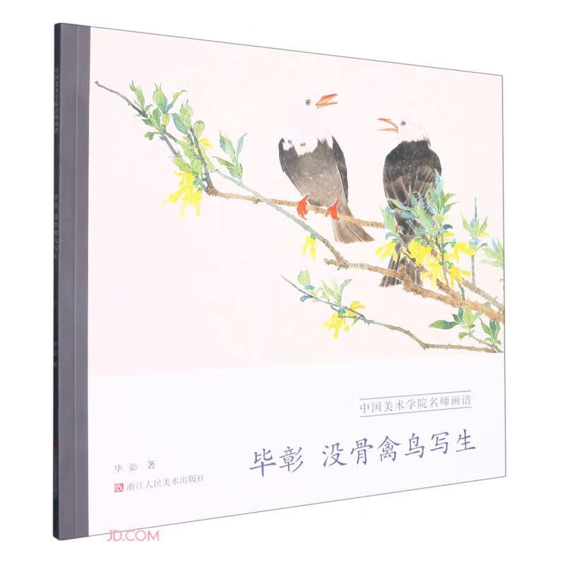 中国美术学院名师画谱：毕彰没骨禽鸟写生
