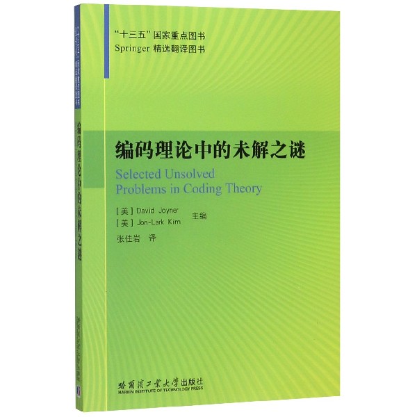 编码理论中的未解之谜(Springer精选翻译图书)