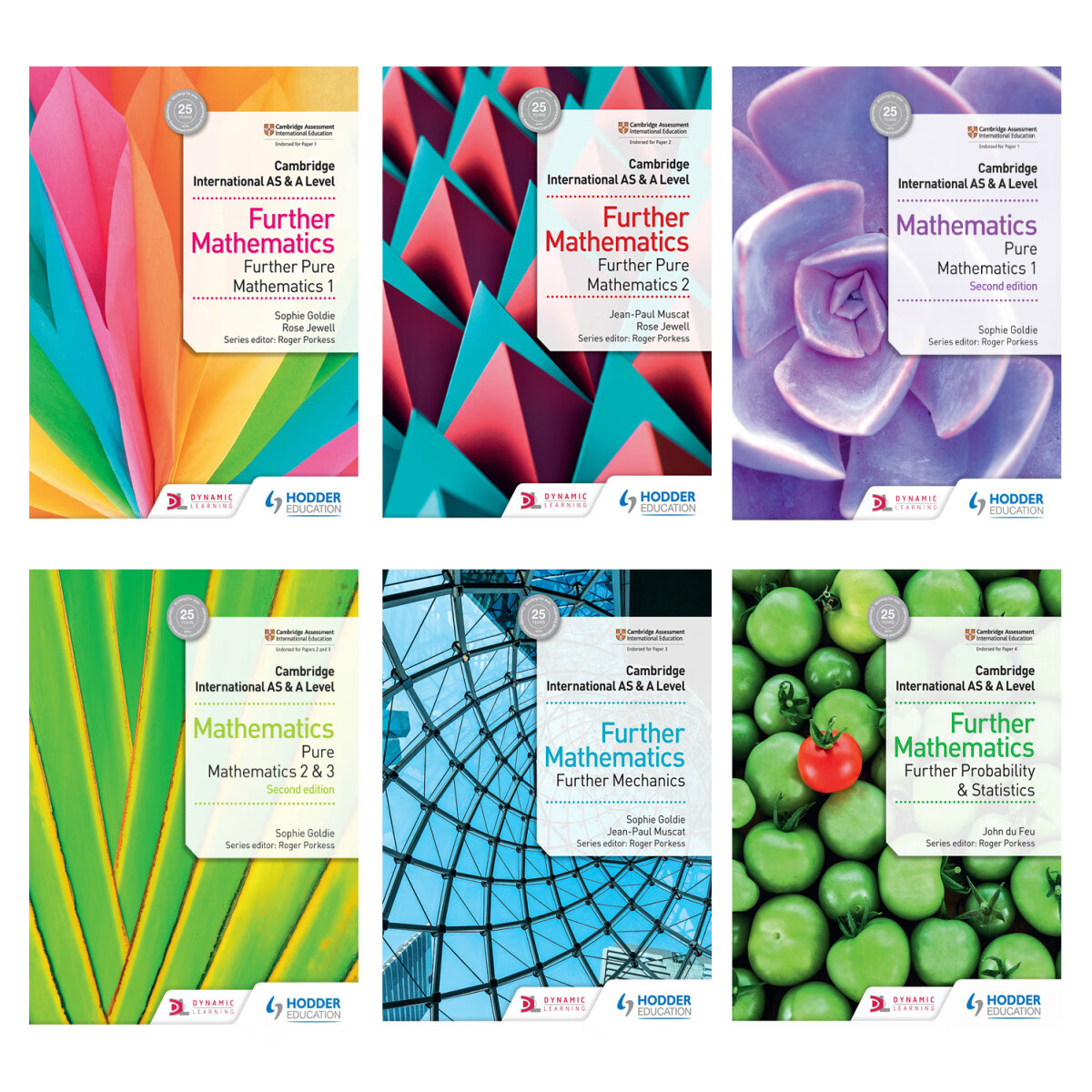 Cambridge International AS A Level Mathematics 6本全套 A4版 Fu Statistics(彩色）