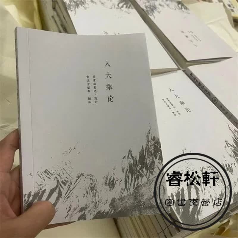 《入大乘论》 荣索班智达 译 属于M 不得随意翻阅请注意，已到货