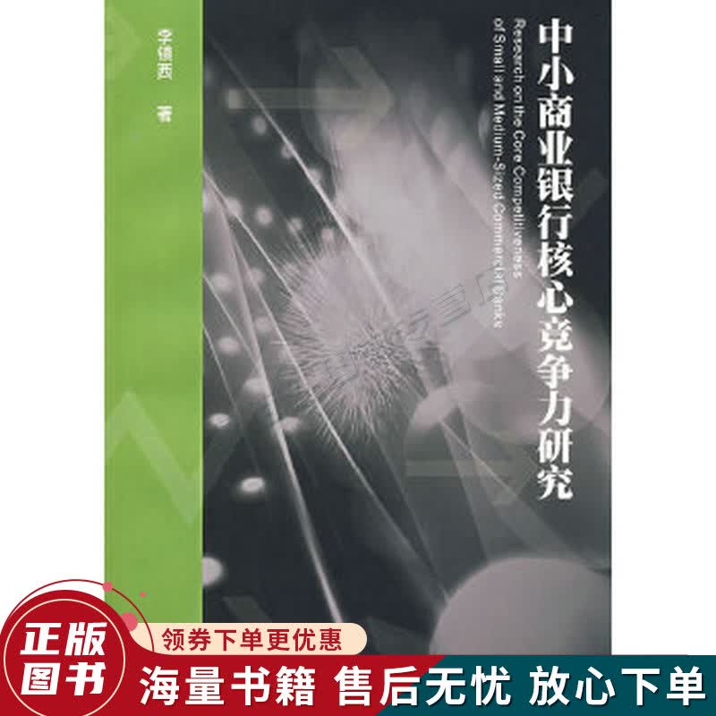 中小商业银行核心竞争力研究