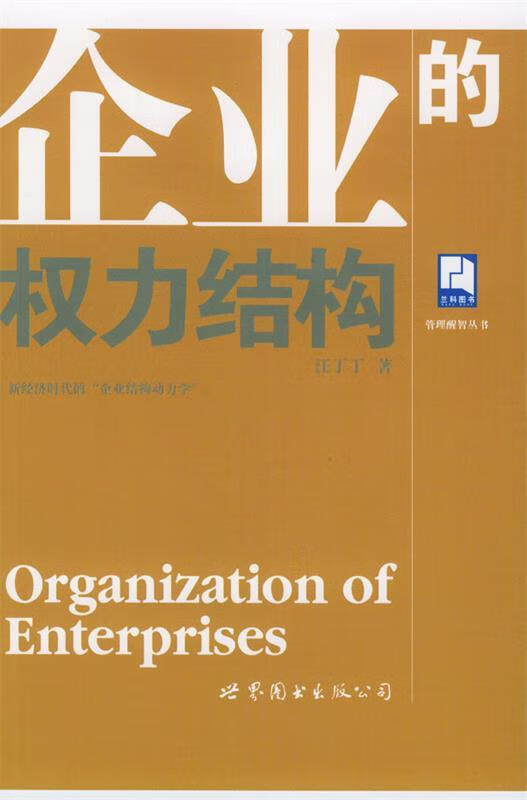 企业的权力结构 汪丁丁 著