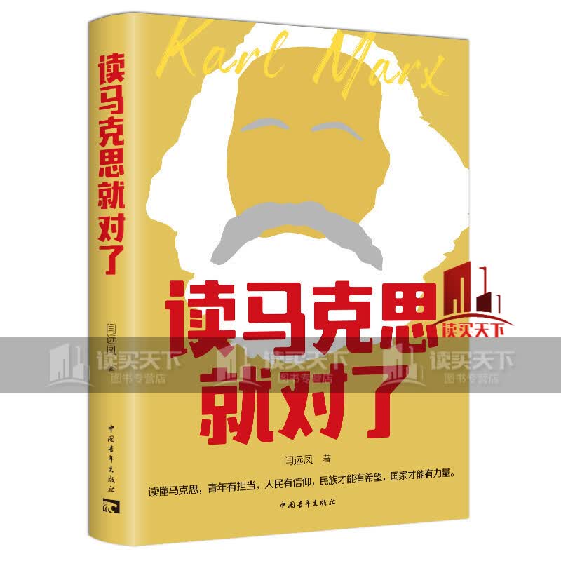 读马克思就对了 闫远凤著 党政团读物 中国青年出版社 哲学书籍k