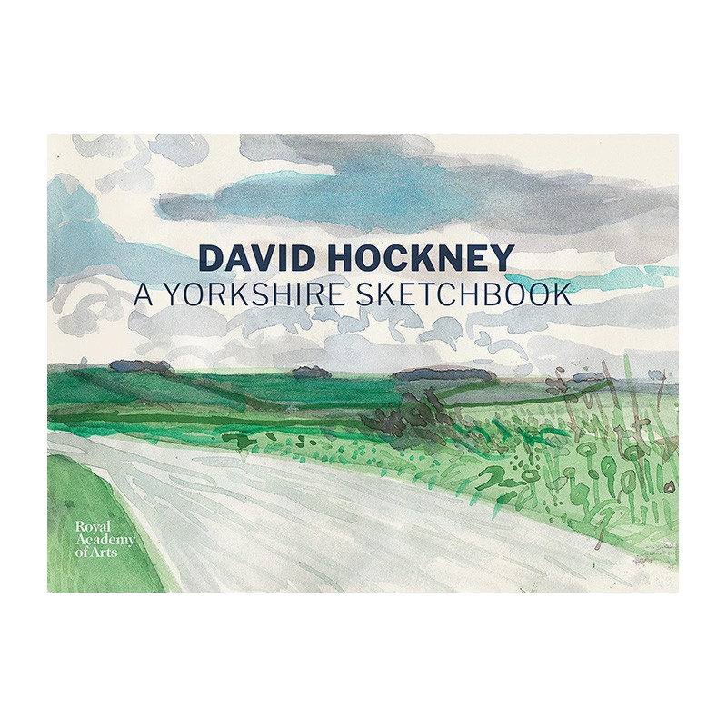 大卫·霍克尼水彩画册David Hockney：约克郡水彩速写 英文原版进口艺术画册画集善本图书