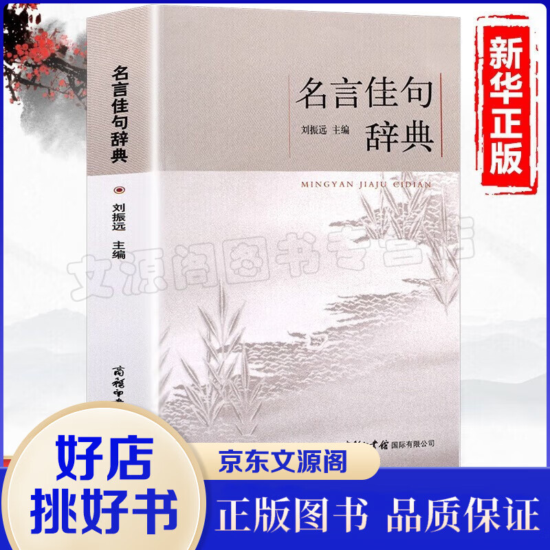 【保证】名言佳句辞典+中华名言警句精粹 名人名言警句励志格言 小学初中高中大学成人作文写作素材好词好句好段大全青少年古诗词语 【单本】名言佳句辞典