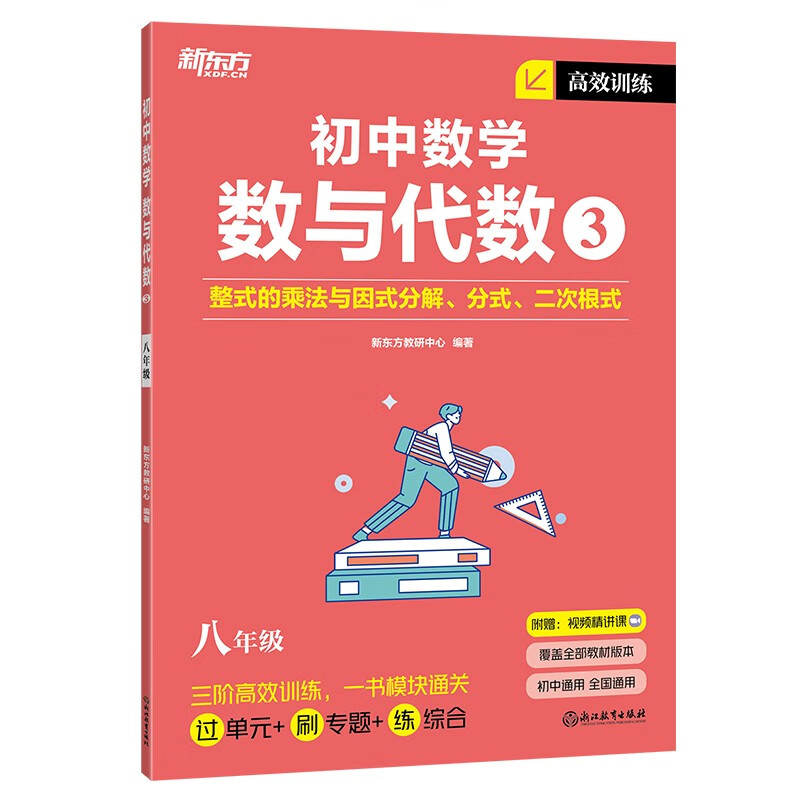 新东方 高效训练：初中数学 数与代数3 八年级 中考数学单项练习题