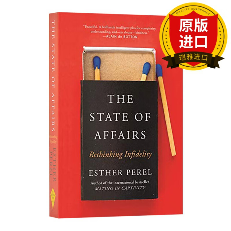 英文原版 危险关系 爱 背叛与修复之路 The State Of Affairs 英文版 Esther Perel 全英文版进口原版英语书籍