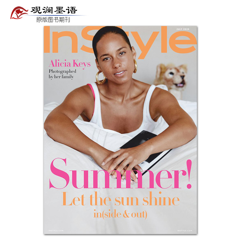 【单期可选】InStyle 时新 2022年月刊 美国女性服饰美容服装时尚杂志 2020年7月刊