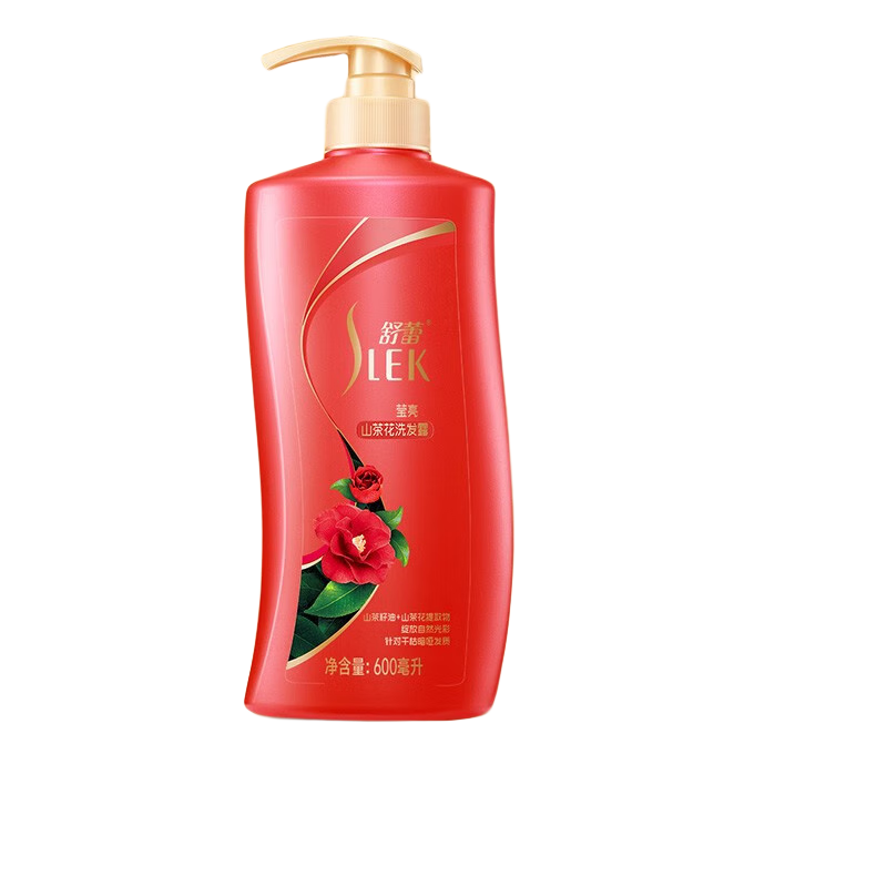SLEK 舒蕾 山茶花焗油莹亮去屑洗发露 600ml/瓶*2件，36.8元包邮，合18.4元/件（需用券）—— 慢慢买比价网