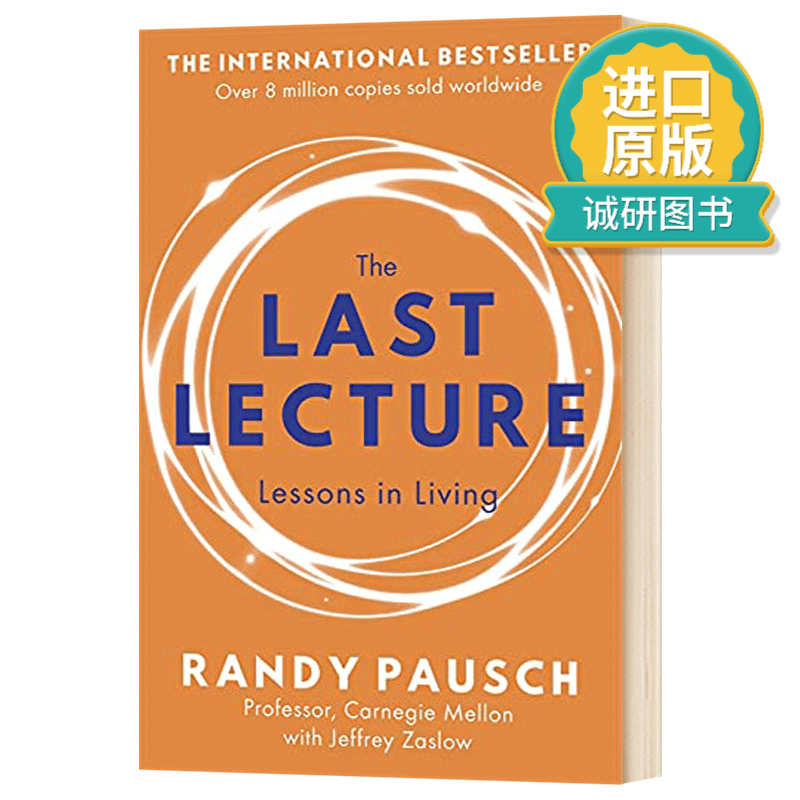 英文原版 演讲 The Last Lecture Randy Pausch;Jeffrey Zaslow 进口原版英语书籍 英文版