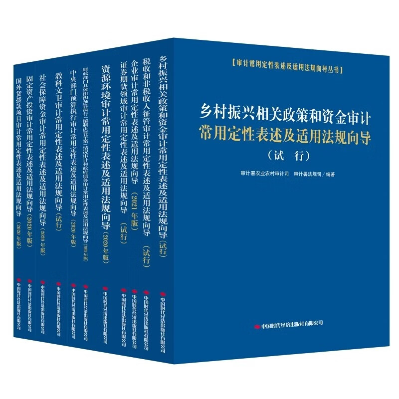 审计常用定性表述及适用法规向导丛书