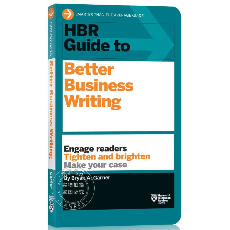 现货 哈佛商业评论商务写作 HBR Guide to Better Business Writing (HBR Guide Series): Engage Readers, Tighten an...