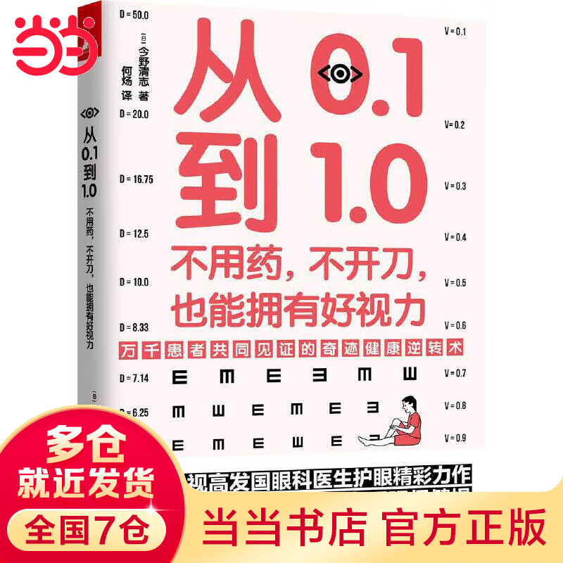 从0.1到1.0：不用药，不开刀，也能拥有好视力（万千患者共同见证的视力康复奇迹）