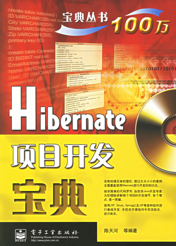 Hibernate项目开发宝典 陈天河 等编著