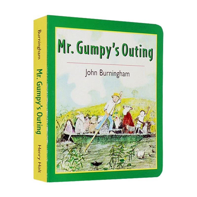Mr Gumpy's Outing 和甘伯伯去游河 吴敏兰书单 纸板书 英文原版绘本