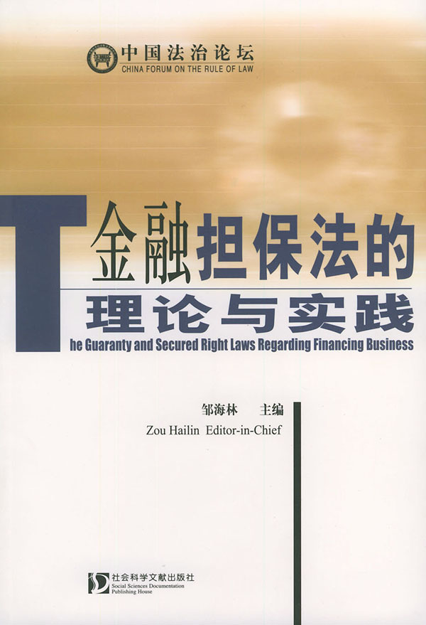 金融担保法的理论与实践