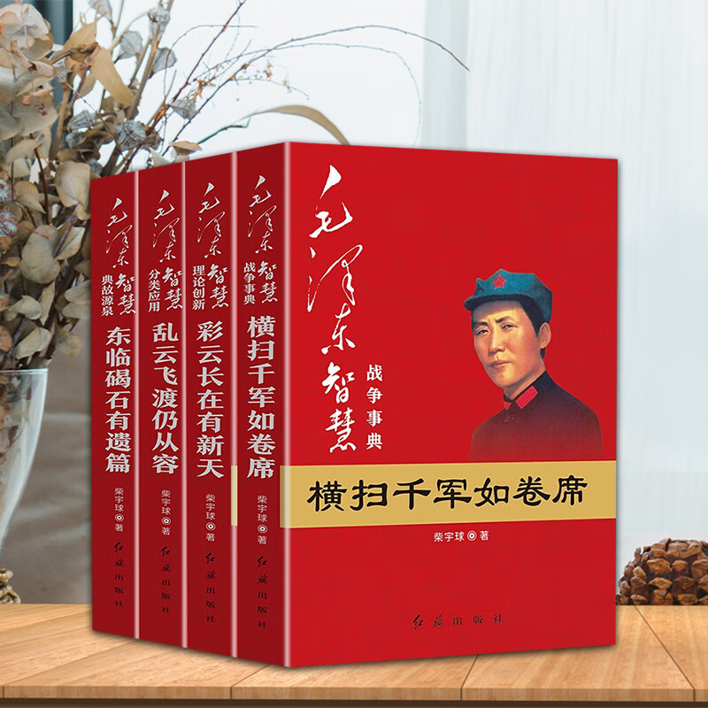 红墙大事十年真实的传伟人青少年时代实录纪事伟人传记智慧全集 4册智慧
