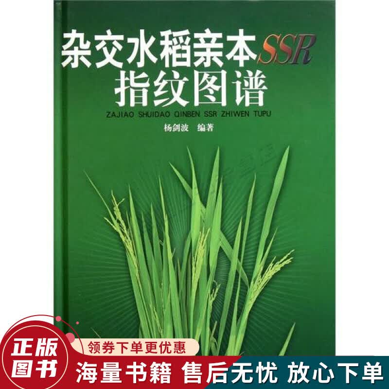 杂交水稻亲本SSR指纹图谱