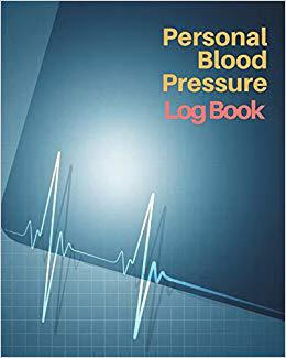 Personal Blood Pressure Log Book