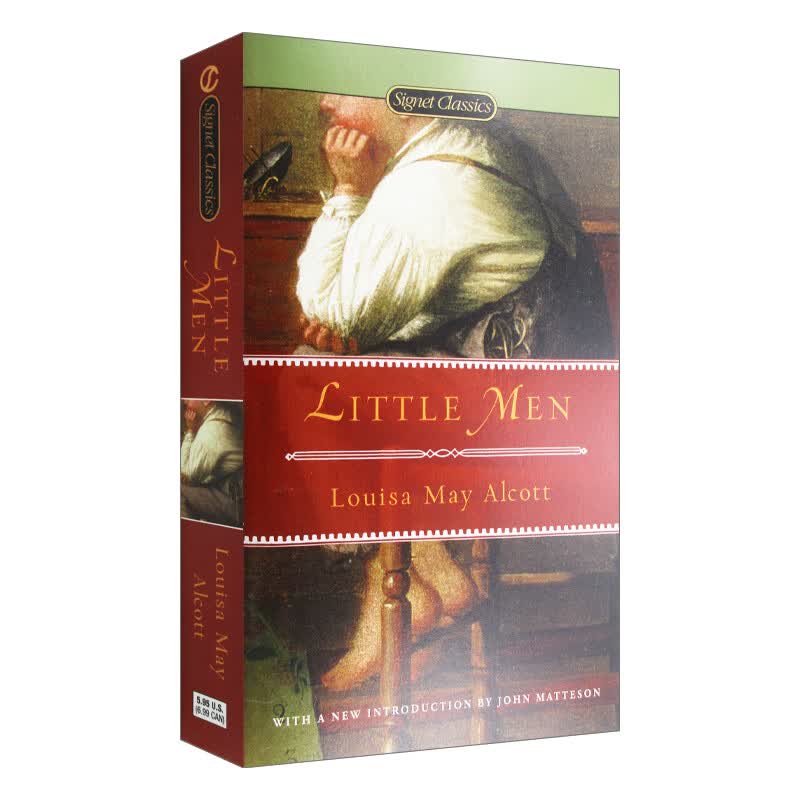 英文原版 Little Men 小绅士 世界名著 Louisa May Alcott 英文版 进口英语原版书籍