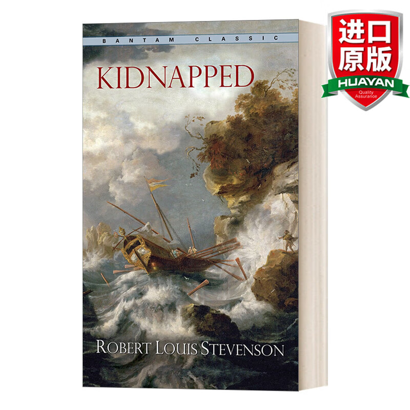 Kidnapped 英文原版小说 绑架 Bantam Classics 英文版 进口英语原版书籍