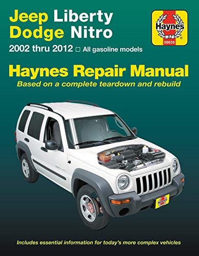 Jeep Liberty & Dodge Nitro from 2002-2012 Haynes Repair Manual