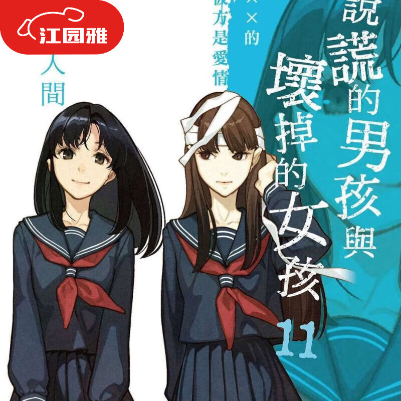轻小说 说谎的男孩与坏掉的女孩 1-11全新