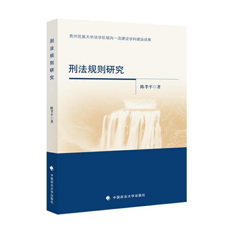 刑法规则研究法律刑法研究图书