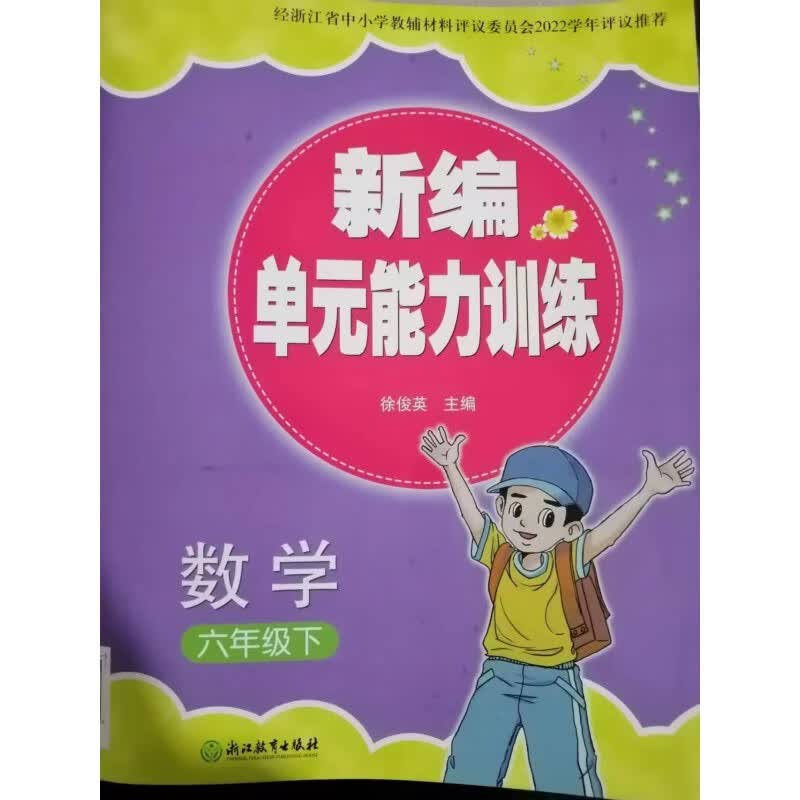新编 单元能力训练 数学 六年级 下册 六年级下 数学