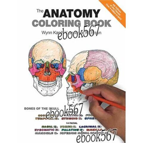 The Anatomy Coloring Book纸质书00164P