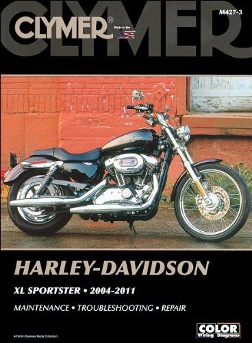 Clymer Harley-Davidson XL883 XL1200 Sportster 2004-2013