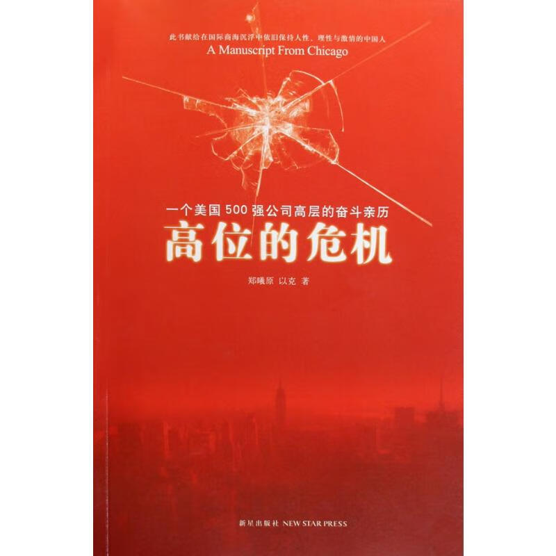 高位的危机-一个美国500强公司高层的奋斗亲历