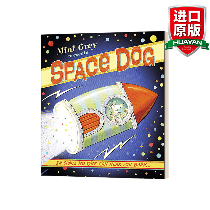 Space Dog 英文原版 太空狗 米妮·格雷绘本 儿童图画书 英文版 进口英语原版书籍