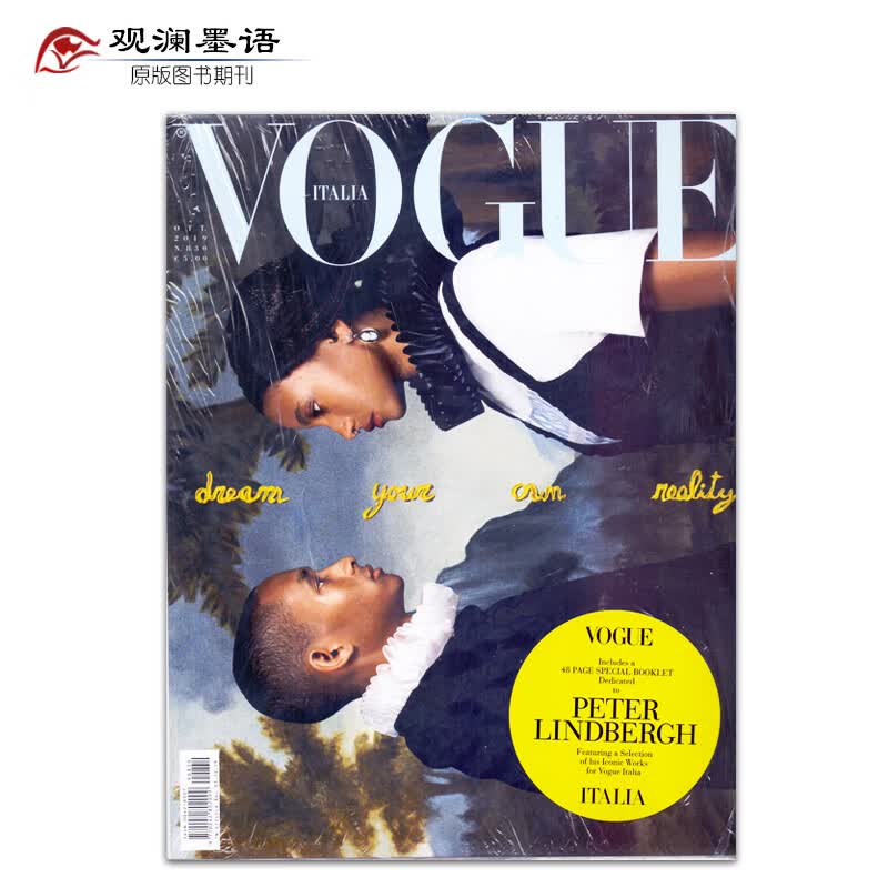 【单期可选】Vogue Italia 2020/21年月刊 服饰与美容 意大利服饰时尚潮流杂志 2019年10月刊（ 830）