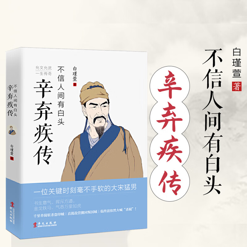 不信人间有白头 辛弃疾传 白瑾萱 允文允武一生 辛弃疾家 中国金戈铁马辛弃疾