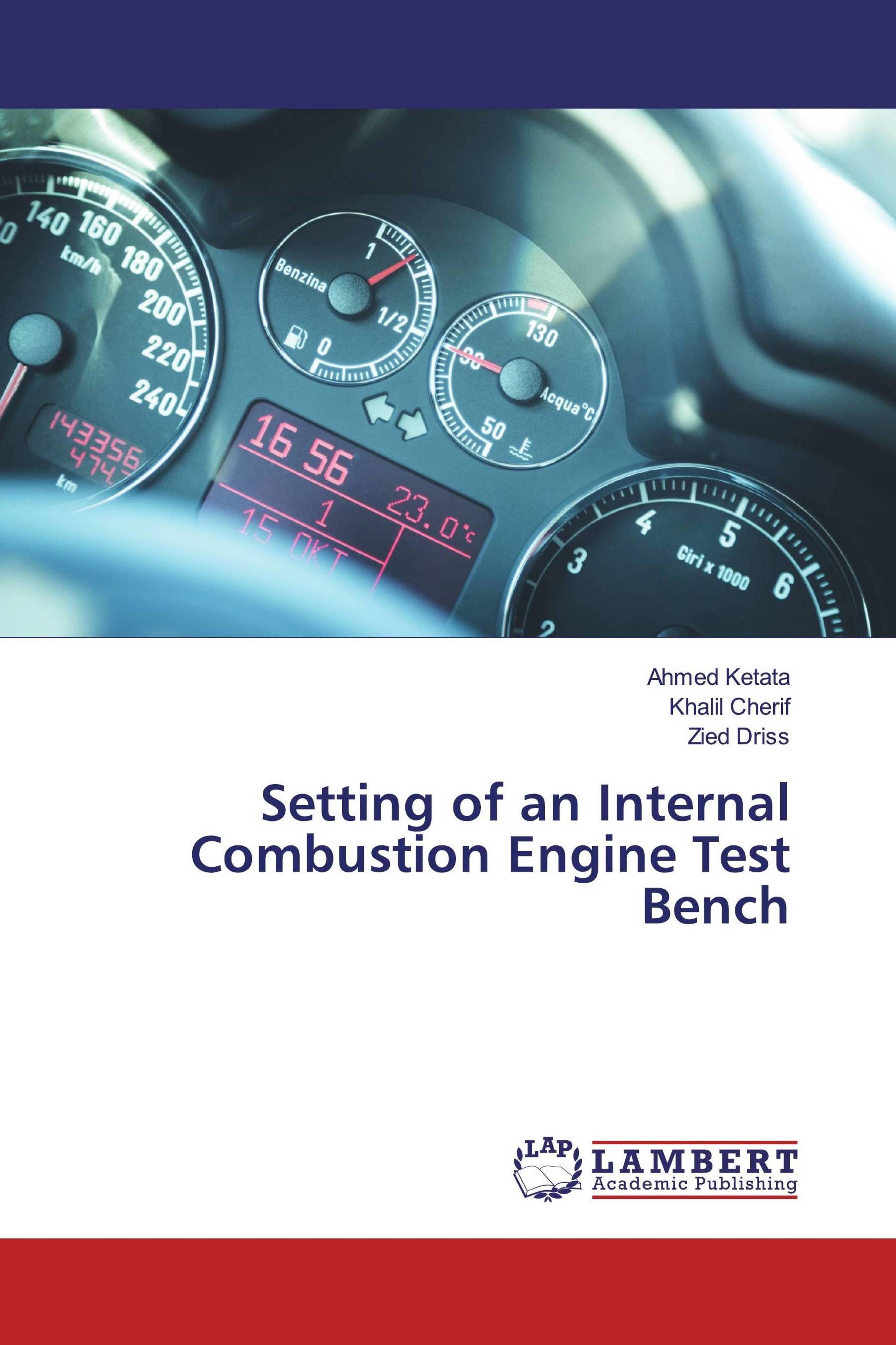 Setting of an Internal Combustion Engine Test Be