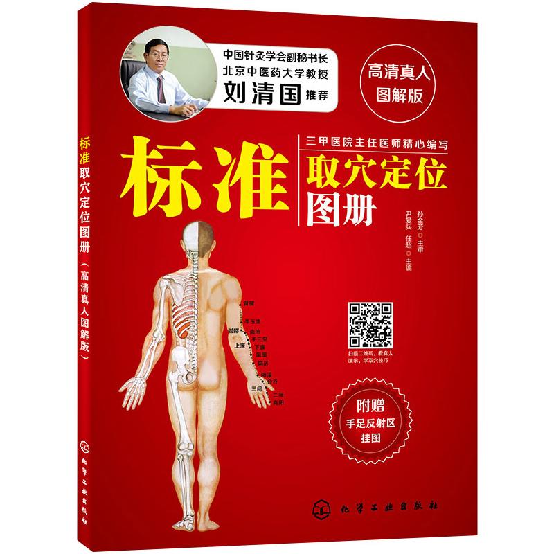 标准取穴定位图册 高清真人图解版 图书
