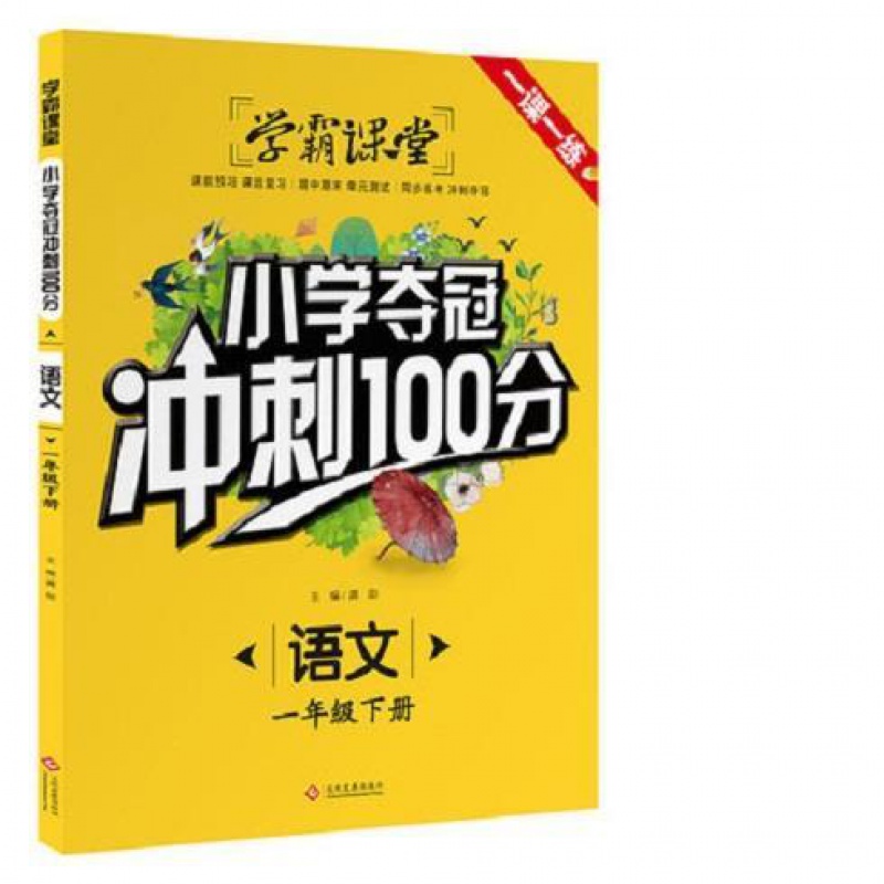 正规学霸课堂二年级上册语文数学同步训练人教版基础训练强化练习册题 一年级下学期