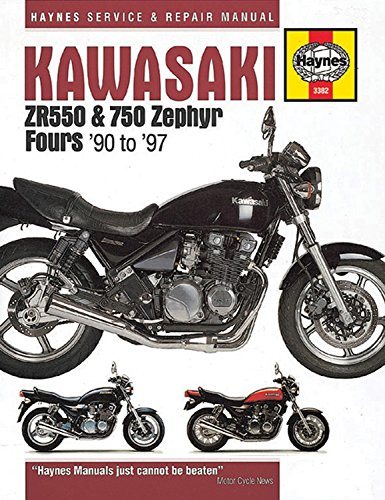 Kawasaki ZR550 & 750 Zephyr Fours (90 - 97) Haynes Repair Manual