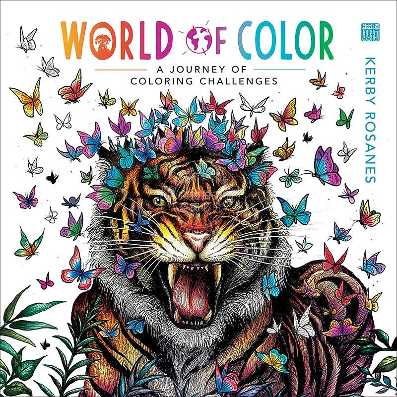颜色的世界 World of Color 英文原版 Kerby Rosanes