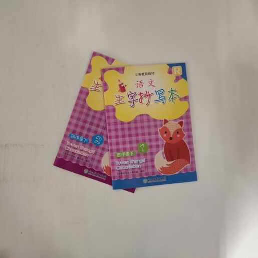 2023春 语文拼音生字抄写本 四年级下 1,2分册 R