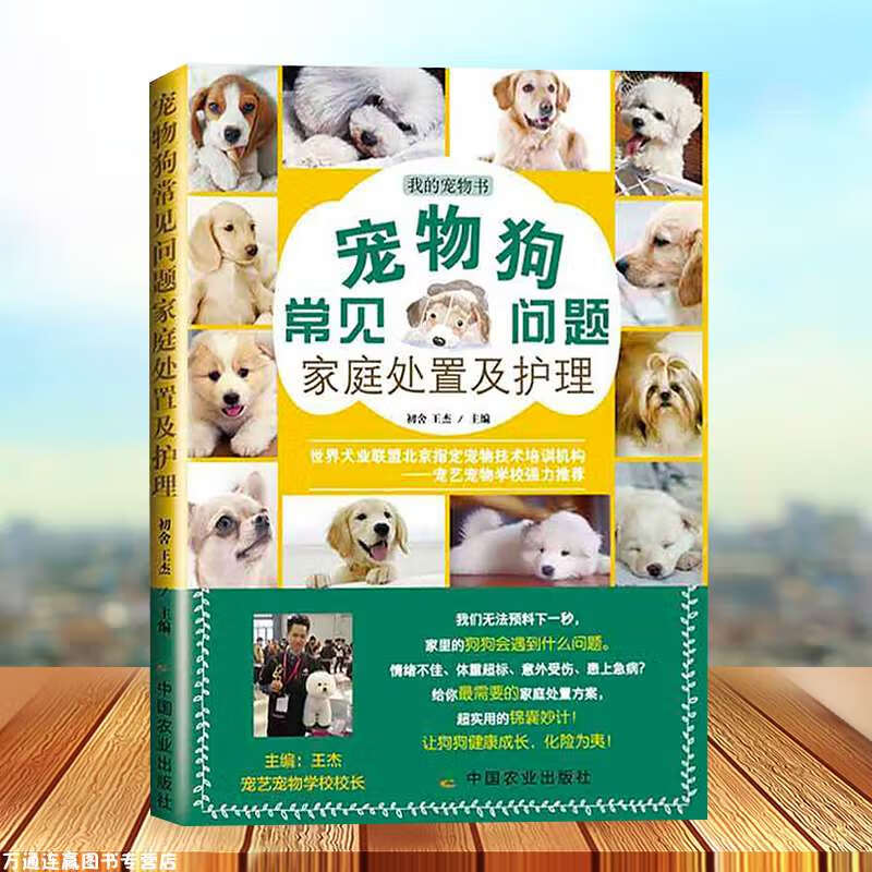 宠物狗常见问题家庭处置及护理 狗狗的日常护理与驯养 养狗的书籍泰迪贵妇比熊犬训狗教程书养狗训狗书驯狗