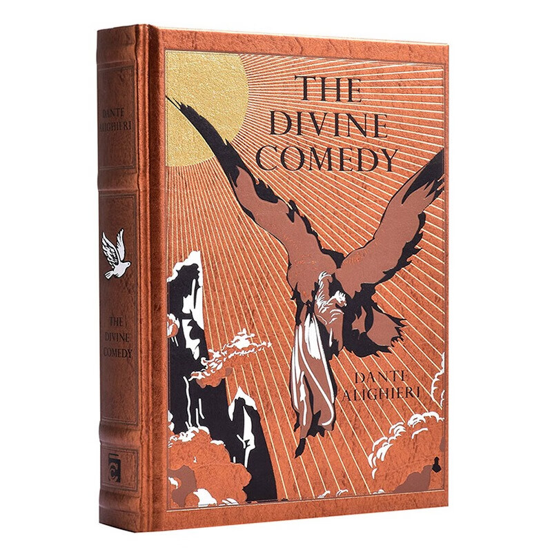 现货 但丁：神曲 英文原版 The Divine Comedy 皮质金边珍藏版