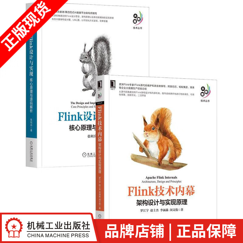 Flink技术内幕：架构设计与实现原理+Flink设计与实现：核心原理与源码解析|8085065