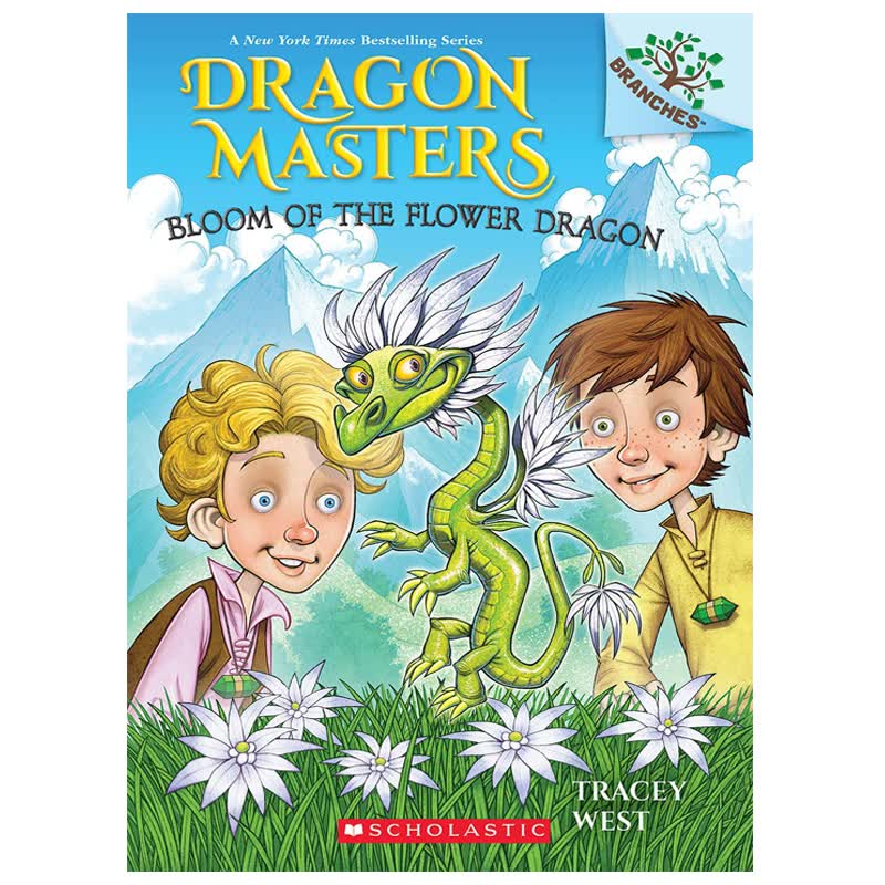 现货 英文原版驯龙大师 #21 Dragon Masters 学乐大树系列Bloom of the Flower Dragon 桥梁章节书