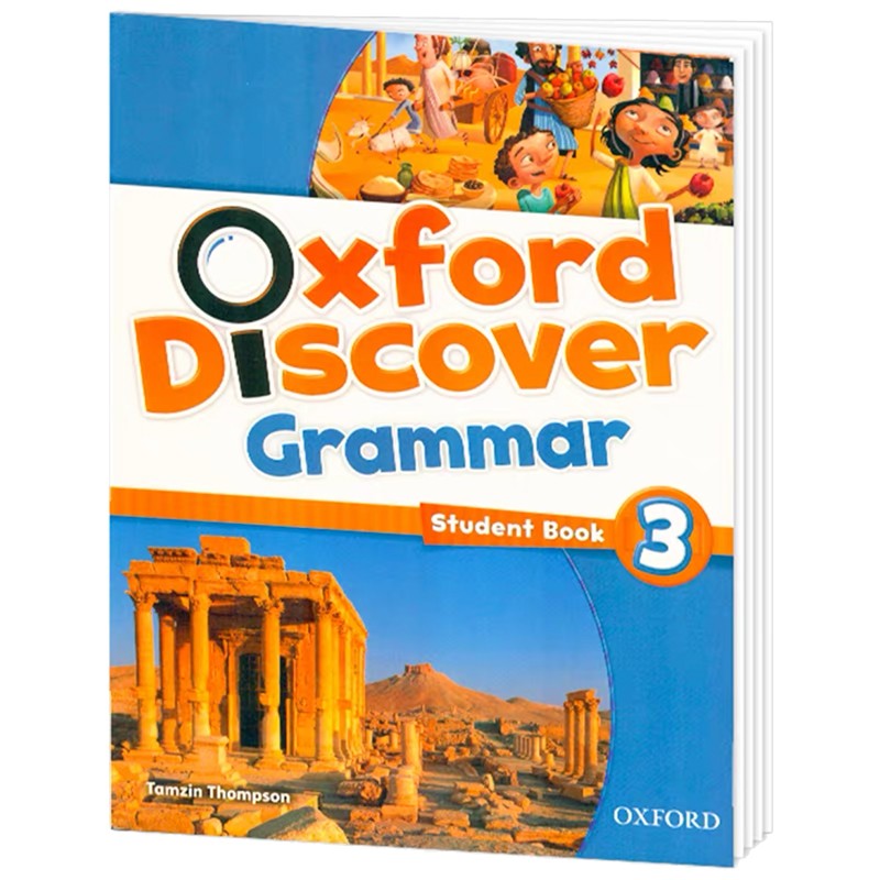 现货包邮英国牛津大学Oxford Discover Grammar 1-6小学1-6年级语法书student book1配套语法寒暑假短期语法学习探究式学习ESL教材 旧版od语法书3级别