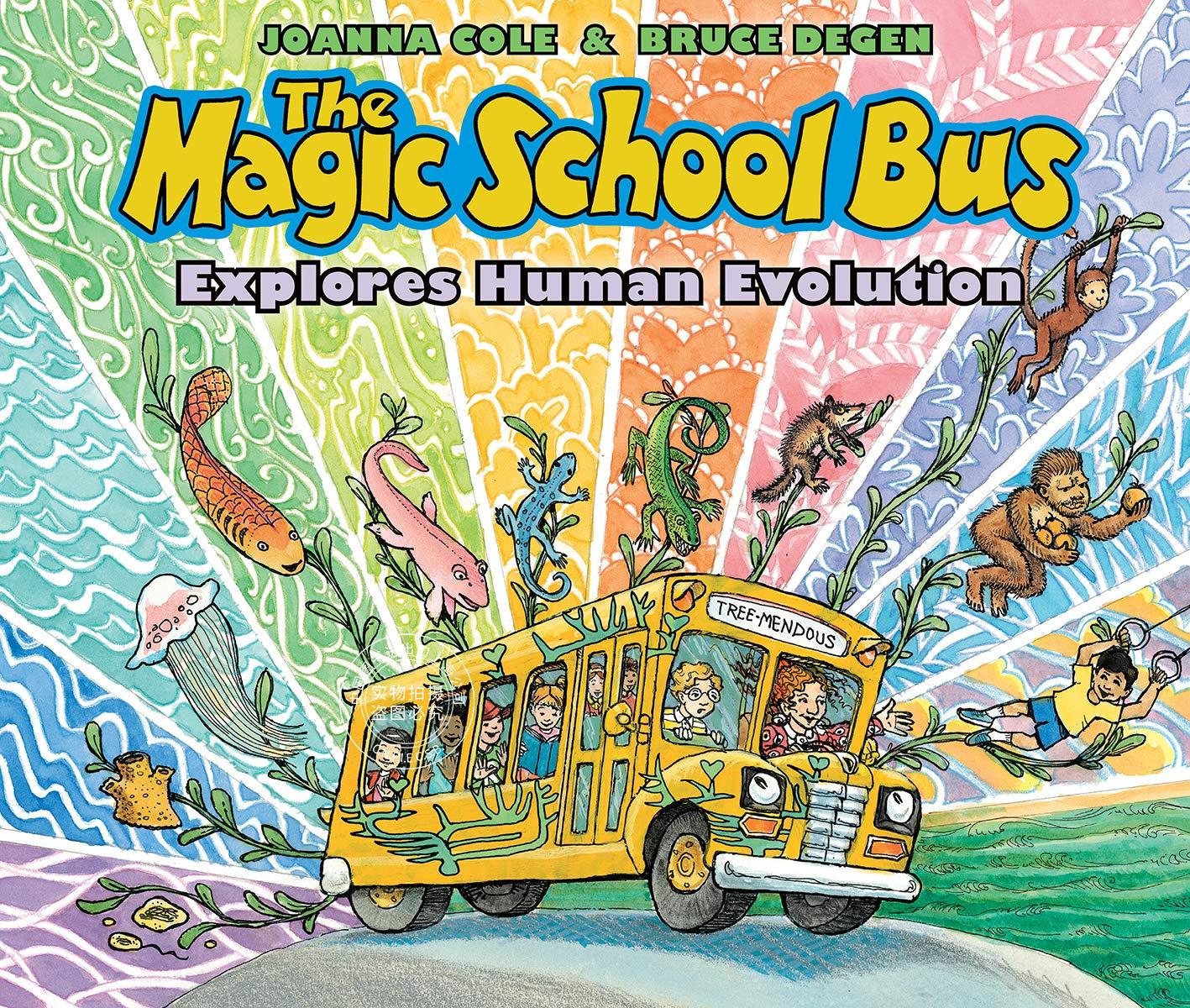 现货 神奇校车新作人类进化英文原版The Magic School Bus Explore