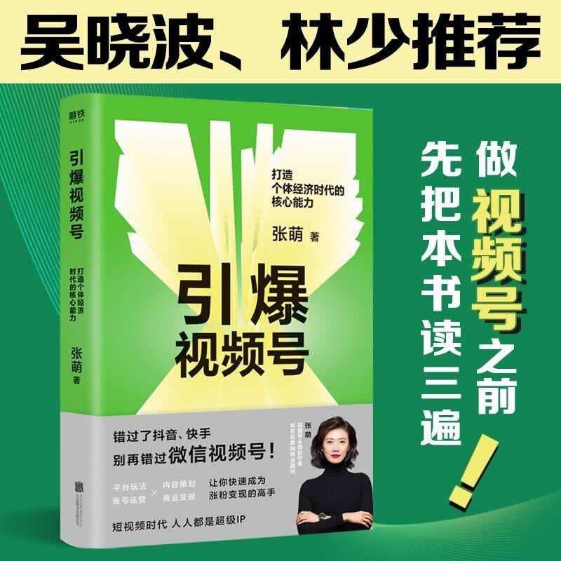 引爆视频号(打造个体经济时代的核心能力)