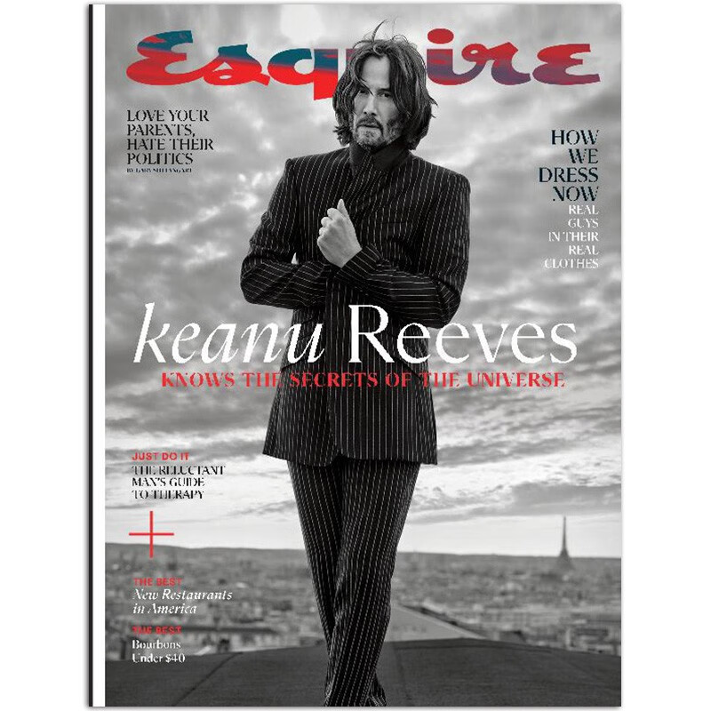 【单期可选】Esquire 美国时尚先生 2020/21年月刊 男士时尚服饰杂志 2021年12月刊