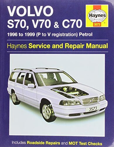 Volvo S70, V70 & C70 Petrol (96 - 99) Haynes Repair Manual